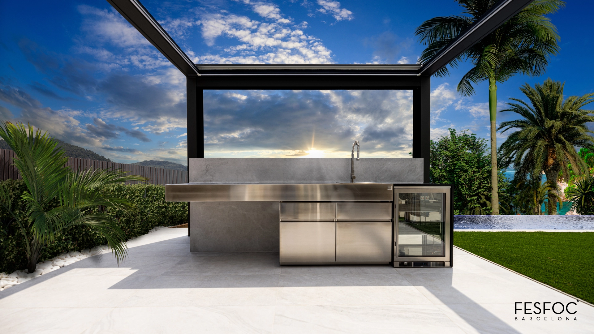 THE BEST Stainless Steel Modular Outdoor Kitchen | EMPIRE