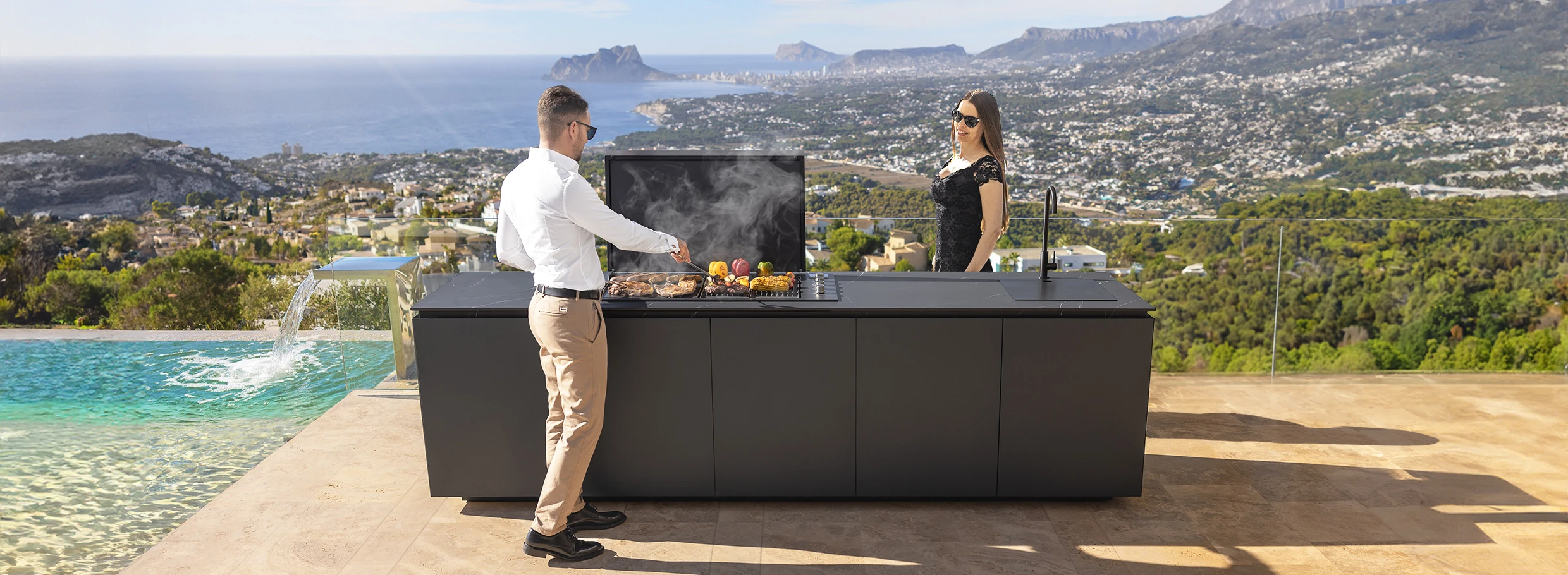 The Most Luxurious High End Outdoor Kitchen| Empire Pro